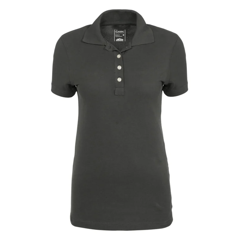 Jonsson 100% Cotton Women's Golfer - Charcoal - OBARO Online