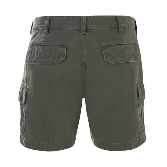 Jonsson Legendary Canvas Fixed Waist Shorts - Fatigue - OBARO Online