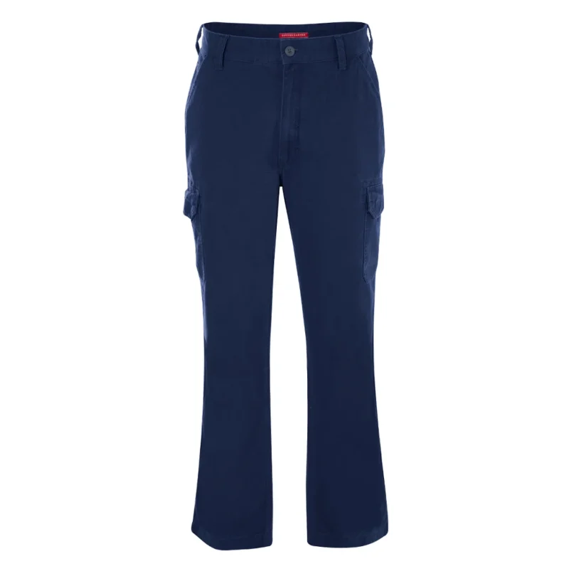 Jonsson Legendary Multi-Pocket Cargo Trousers - Navy - OBARO Online